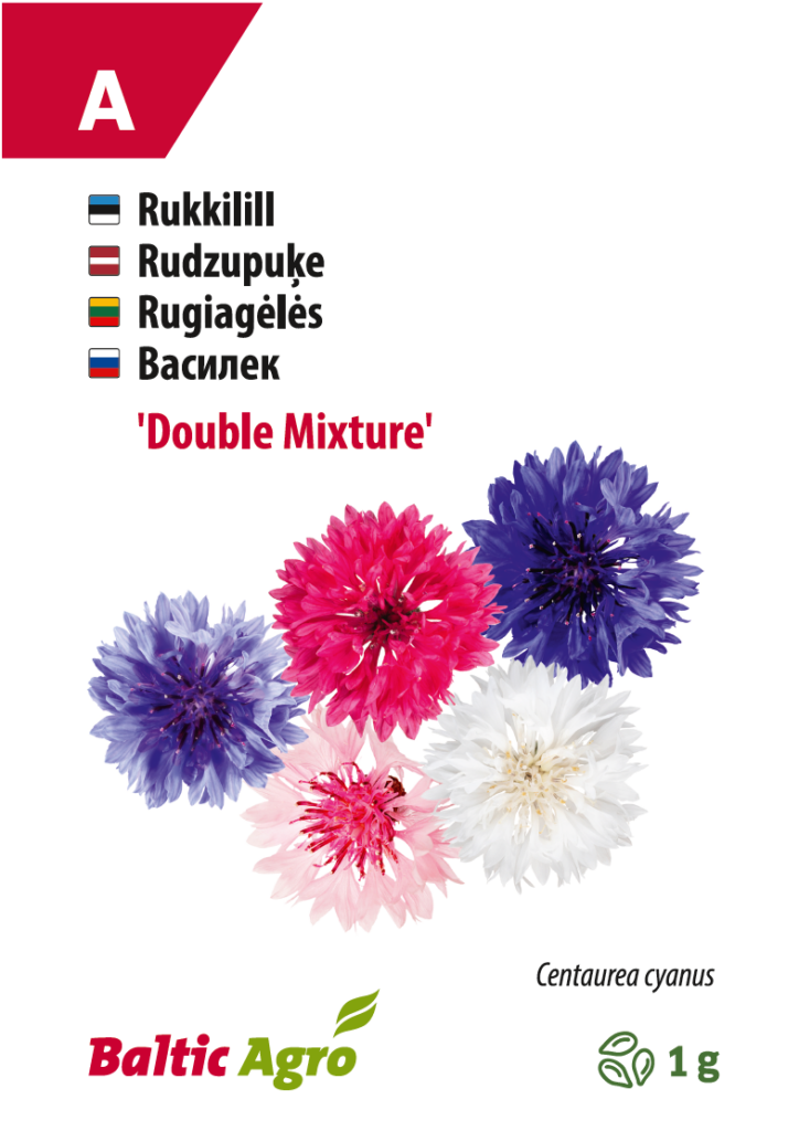 Rukkilill ‘Double Mixture’ - Kaunis suvelill